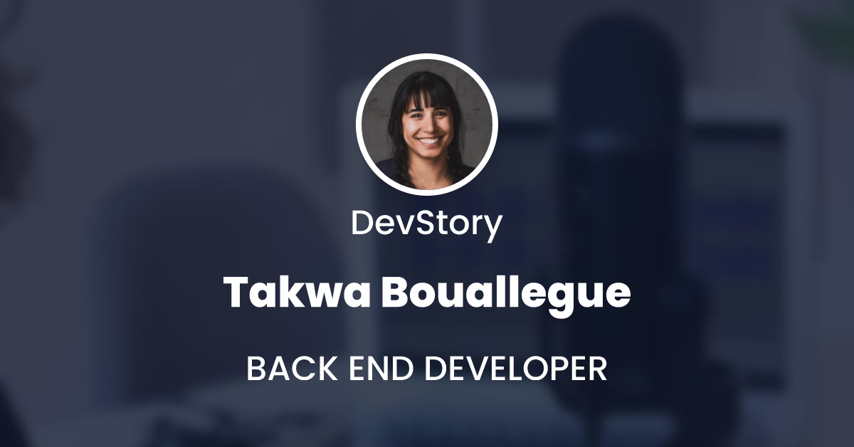 Was macht ein Back End Developer? Takwa Bouallegue von Parkside - DEVjobs.at