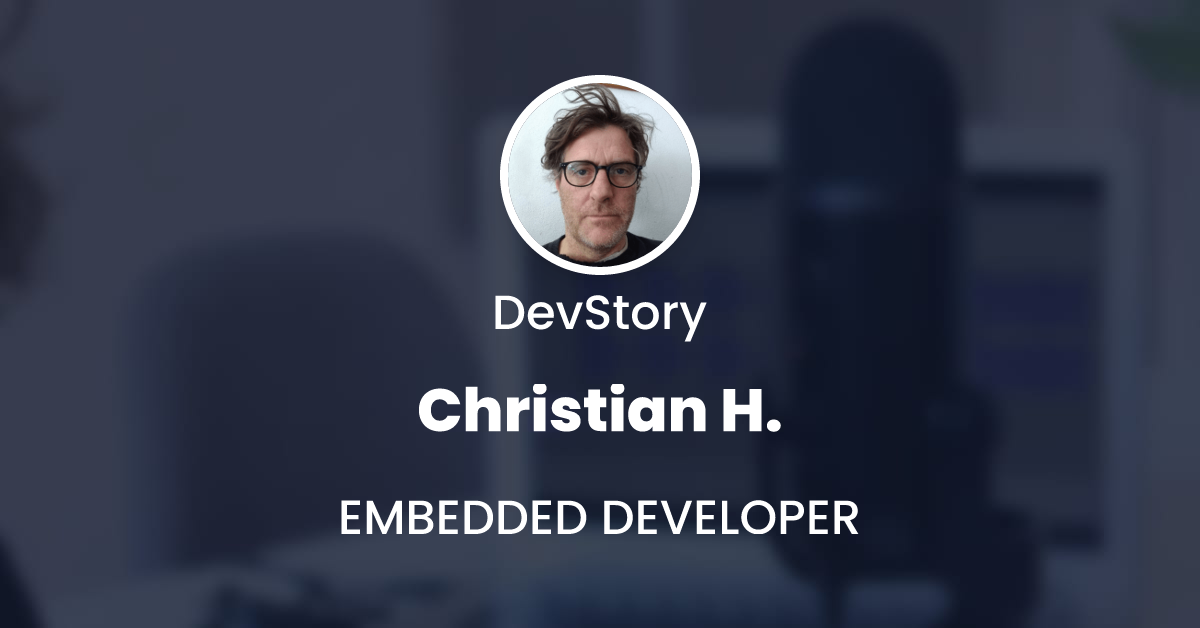 Was macht ein Embedded Developer? Christian H. im Interview - DEVjobs.at