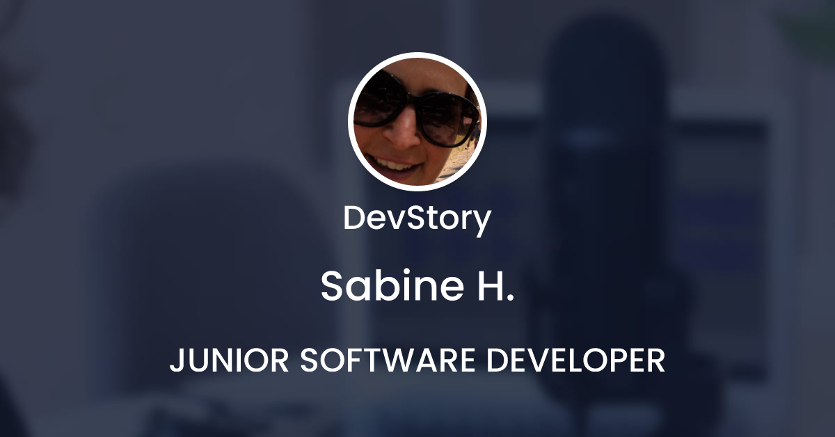 Was macht ein Junior Software Developer? Sabine H. im Interview ...