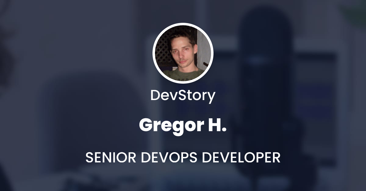 Was macht ein Senior DevOps Developer? Gregor H. im Interview - DEVjobs.at