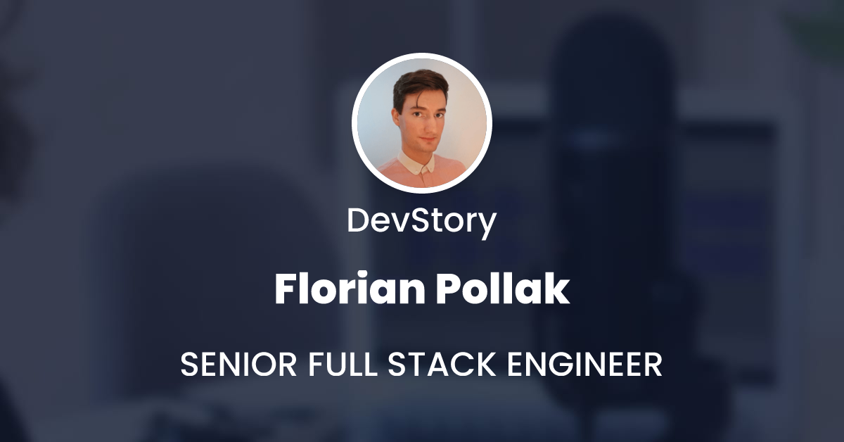 Was macht ein Senior Full Stack Engineer? Florian Pollack im Interview - DEVjobs.at
