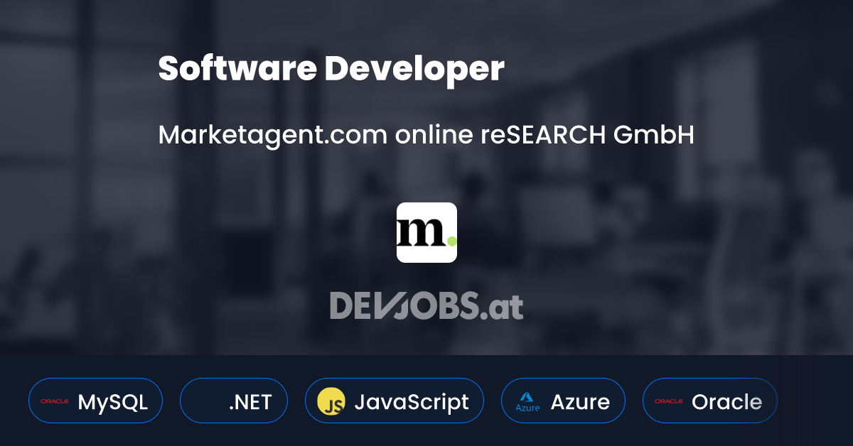 Software Developer bei Marketagent.com online reSEARCH GmbH | DEVjobs.at