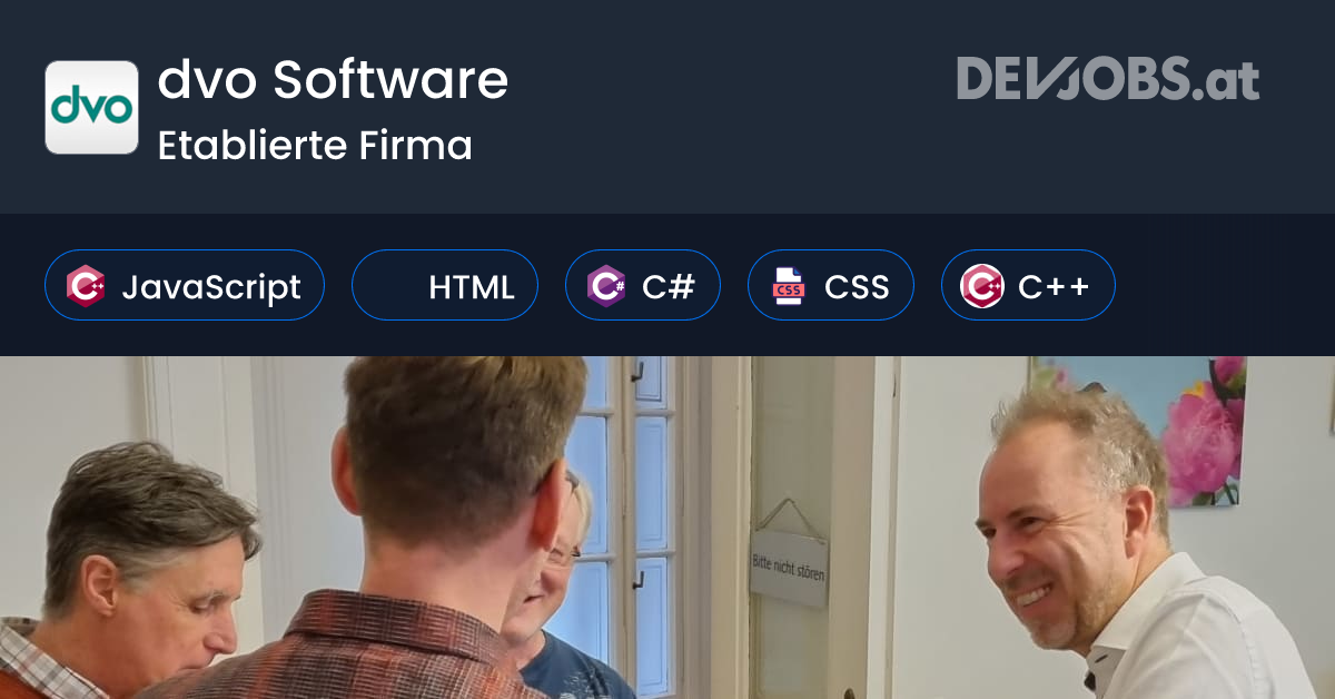 dvo Software als IT-Arbeitgeber | Bewertungen, TechStack, Benefits