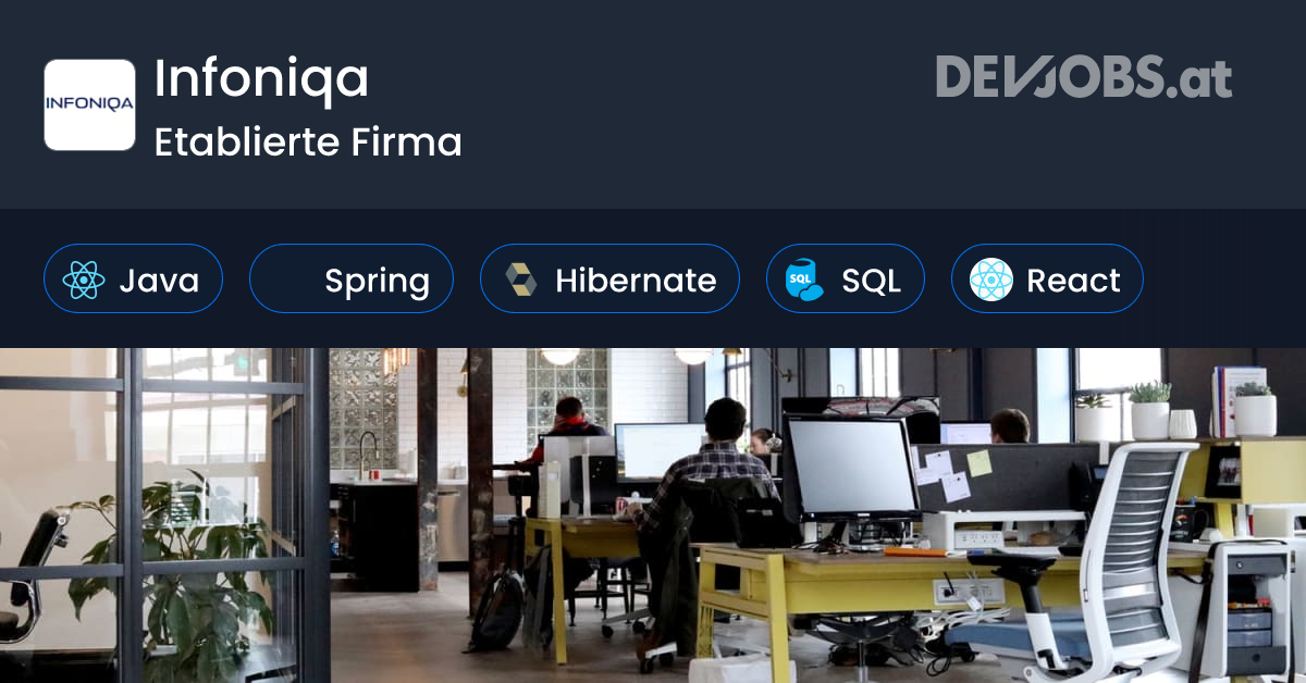 Infoniqa als IT-Arbeitgeber | Bewertungen, TechStack, Benefits